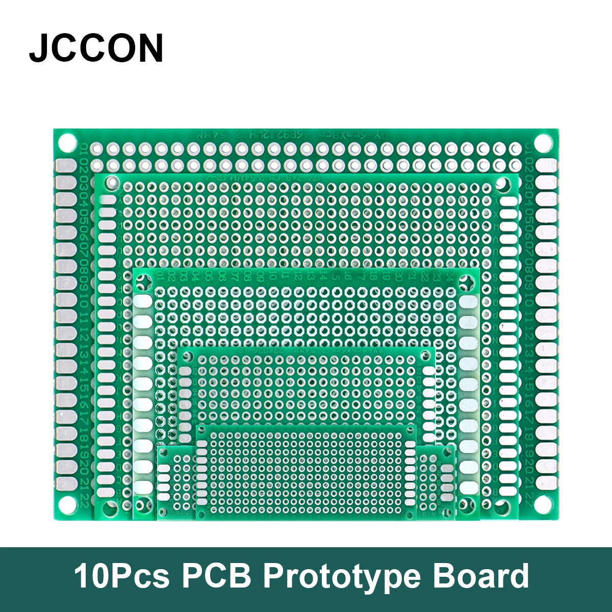 10Pcs-PCB-Prototype-Board-Circuit-Universal-Stripboard-Prototyping ...