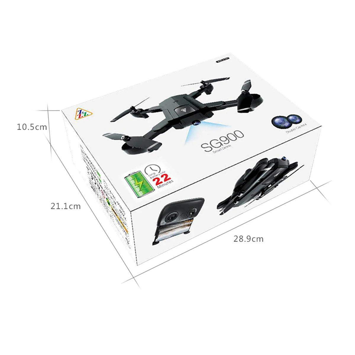 SG900 Foldable drone profissional with Dual Camera drone 4K Selfie WiFi ...