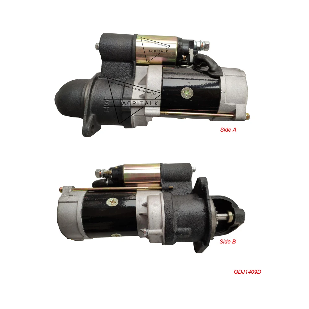 Starter motor QDJ1409D, suitable for Weifang Weichai 495D 495ZD K4100D ...