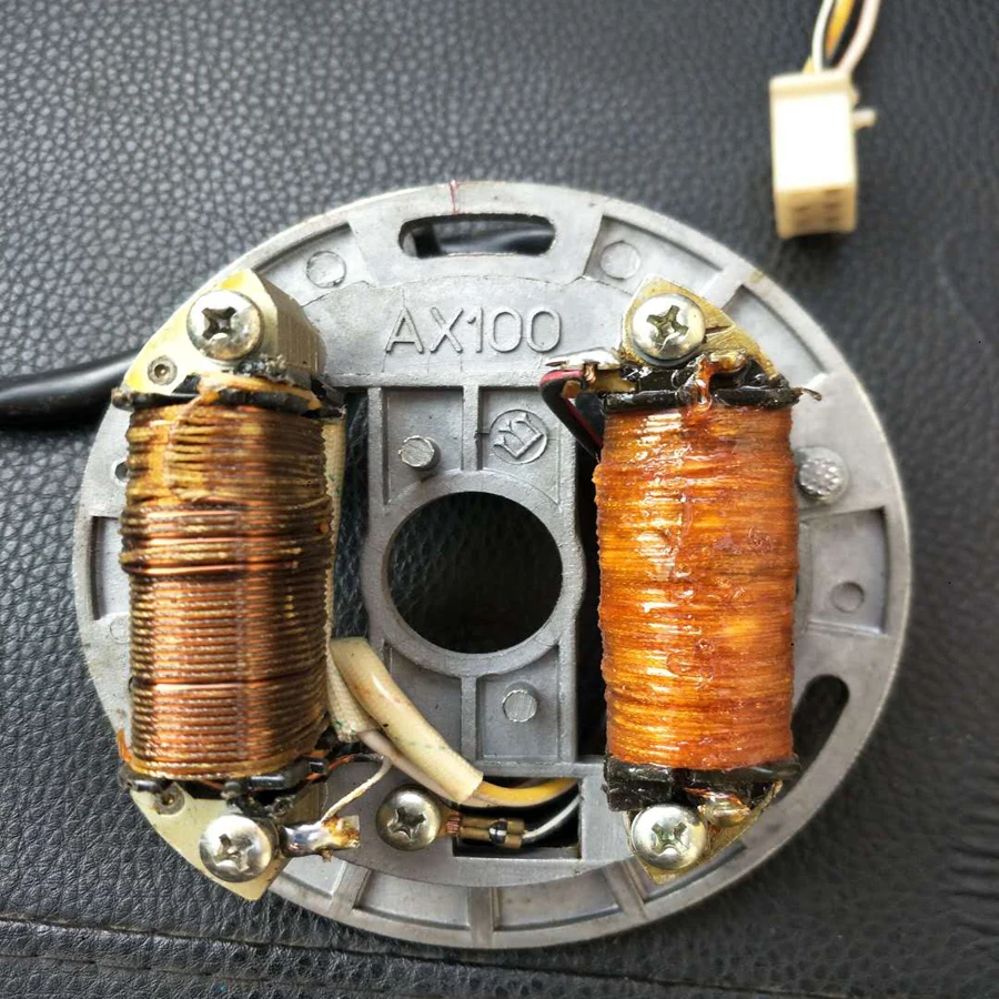 E0478-Motorcycle-Magneto-Coil-Stator-For-Suzuki-2-Stroke-100cc-AX-100 ...