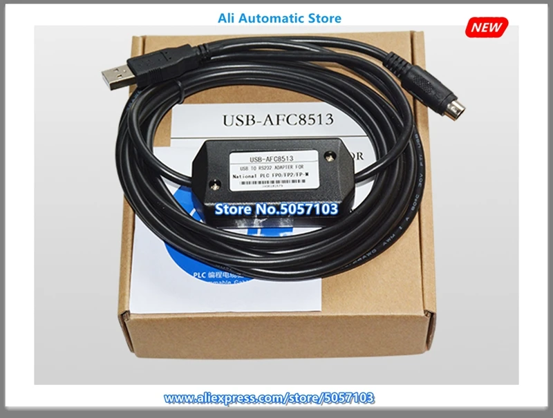 USB AFC8513 FPG FP X FP0 FP2PLC, Cable de programación|Soportes ...