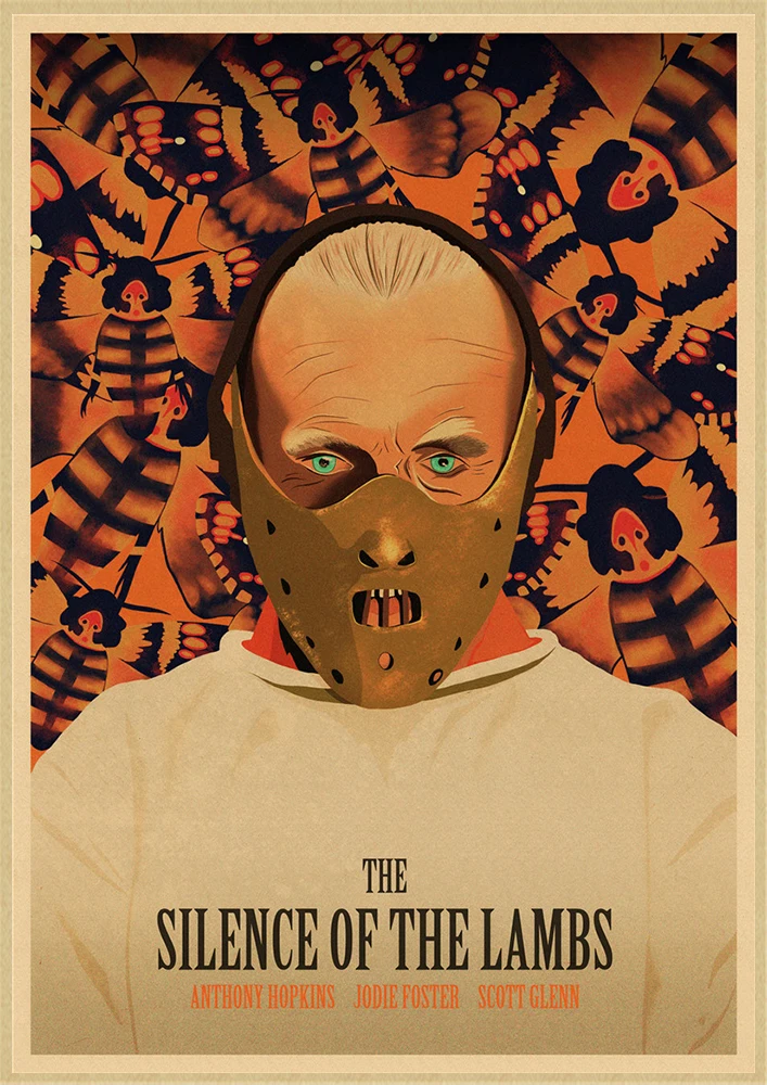 The Silence Of The Lambs Minimalist Poster