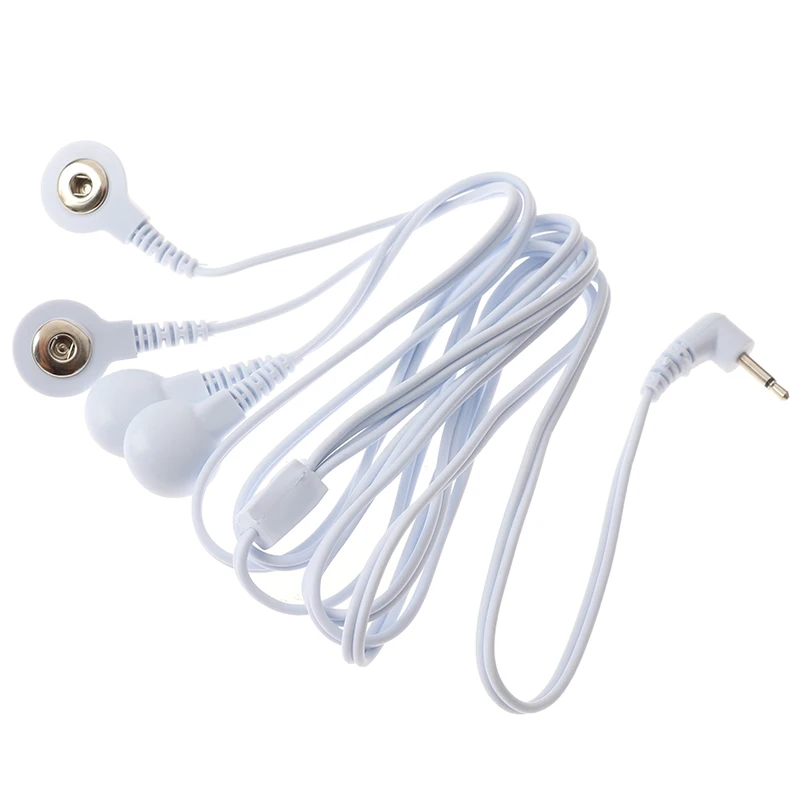 1-PC-Durable-Replacement-Electrode-Pads-Tens-Unit-Lead-Wires-Cables-For ...