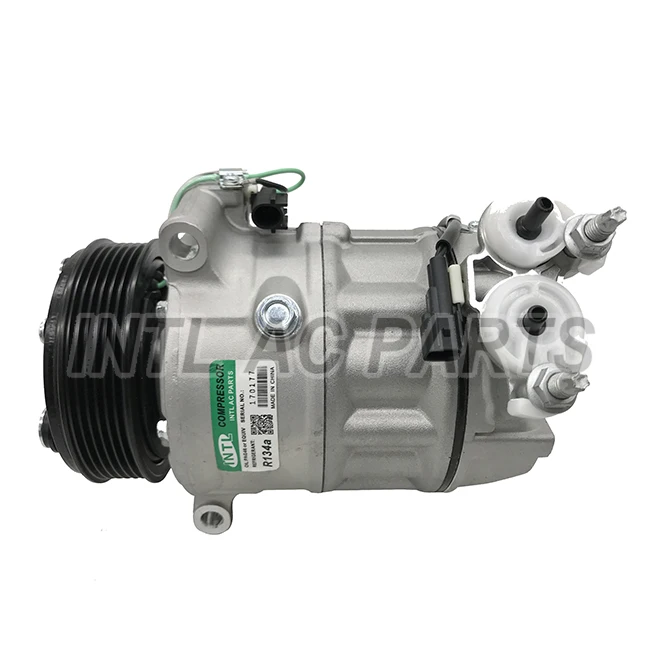 Sanden PXC16 1683 1683P 1695 Auto AC A/C Compressor for JAGUAR XF 2.2 D BJ 2012-2014 CX23-19D629 ...