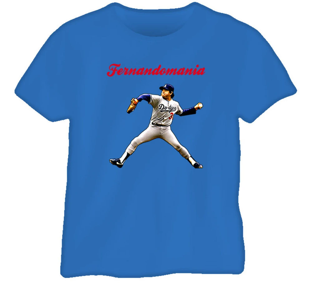 Fernandomania Fernando Valenzuela T camisa transpirable Tops Tee ...