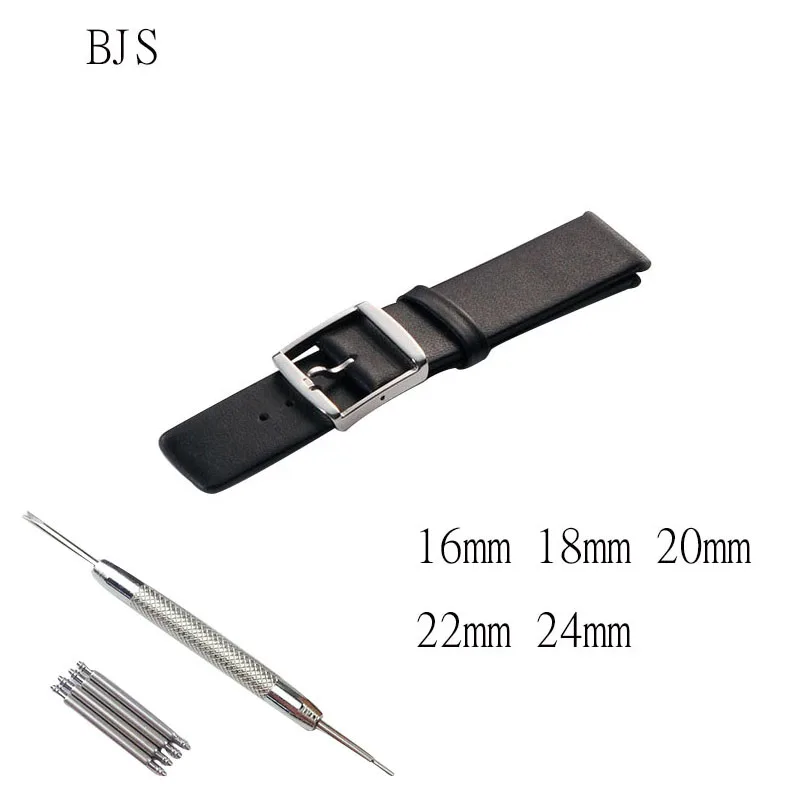 Ultra-thin-Cowhide-watch-band-genuine-leather-18mm-20mm-22mm-24mm-thin ...