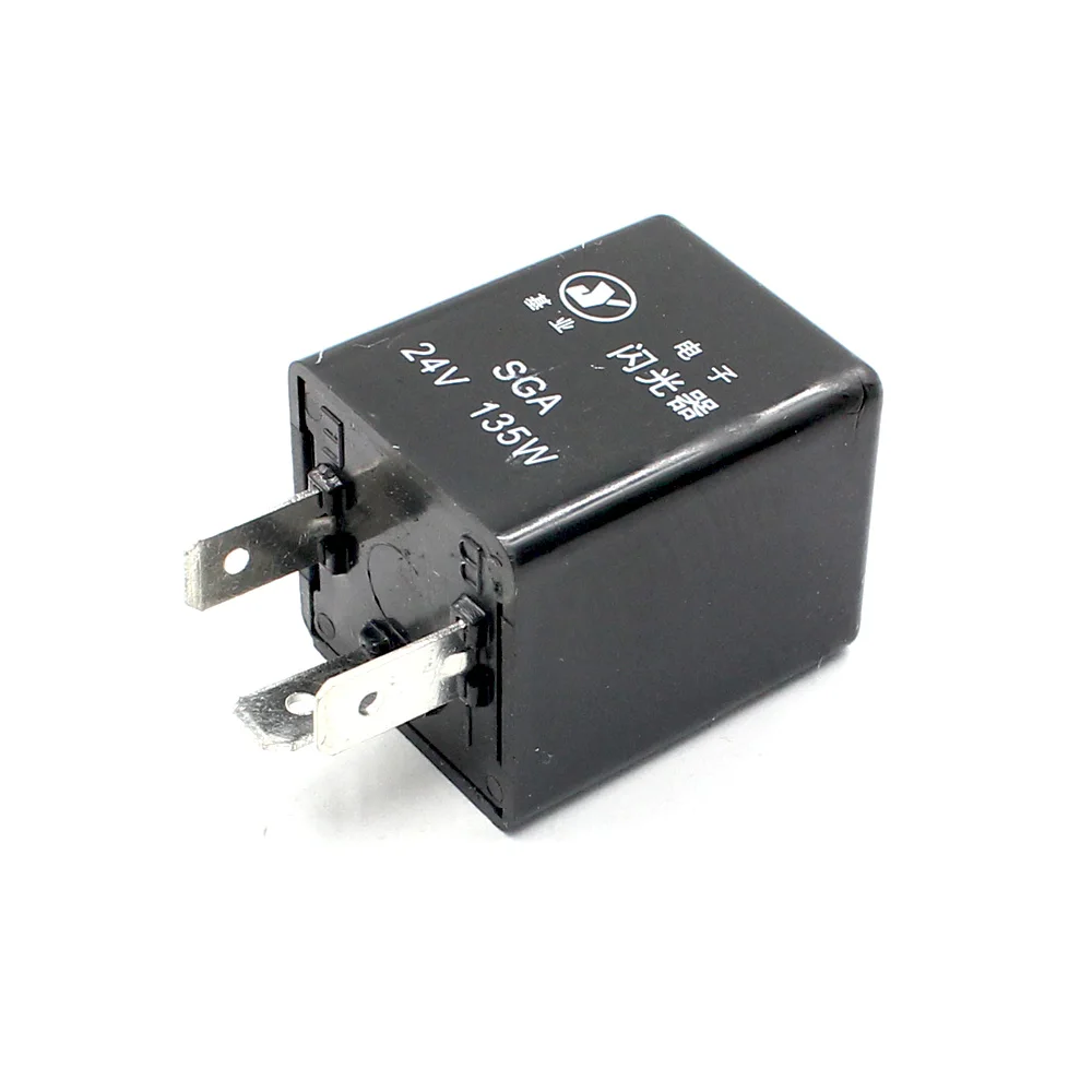 2-Pcs-12V-135W-3-pin-Flasher-Relay-Fix-LED-Light-Blink-Flash-For-LED ...