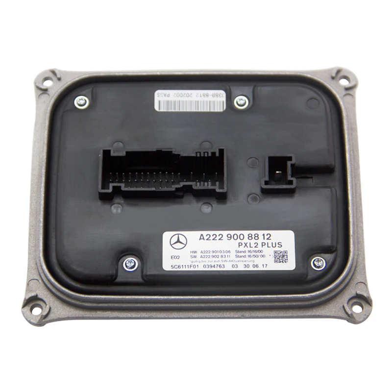 Bedehon módulo de lastro original a2229008812, 1 peça, para bens w222 ...