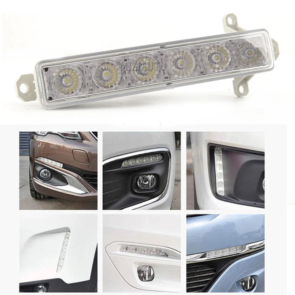 6led drl para peugeot 308 faróis do carro para citroen c1 c4 2006 2017 ...