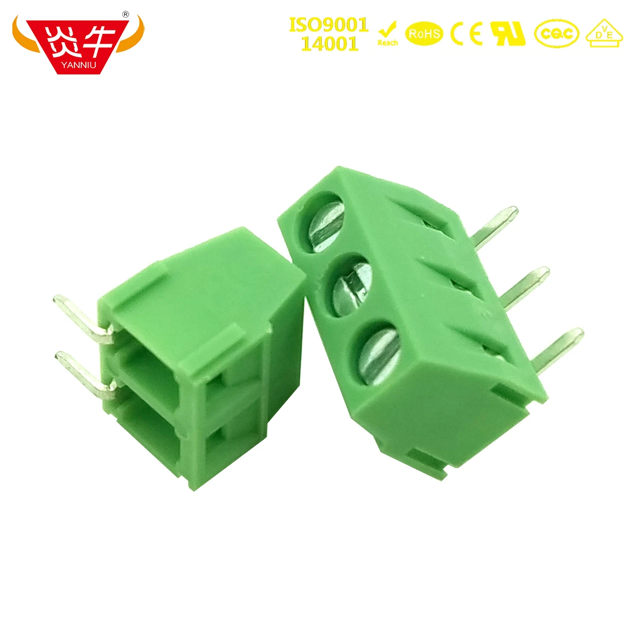 50pcs-KF127R-5-08-2P-3P-PCB-CONNECTOR-SCREW-TERMINAL-BLOCK-DG127R-5 ...