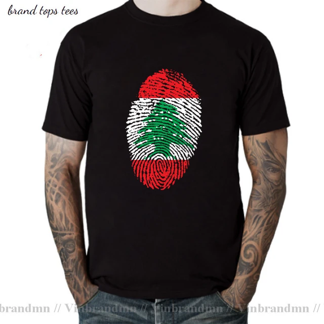 Lebanon Flag Tattoo