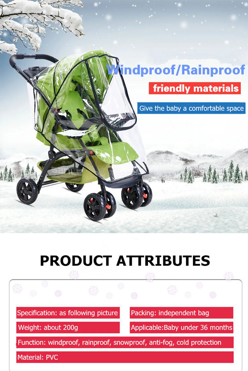 ACCESSOIRES CAPOTE POUSSETTE,Small--Accessoires de poussette, housse ...