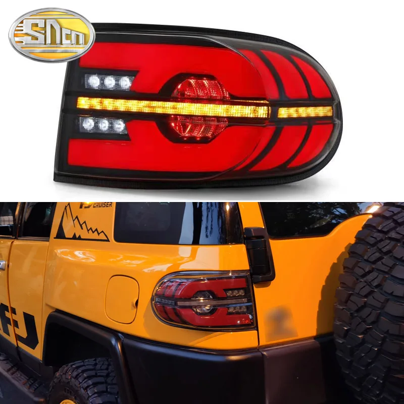 Car LED Tail Light Taillight For Toyota FJ Cruiser 2007 - 2020 LED Rear ...