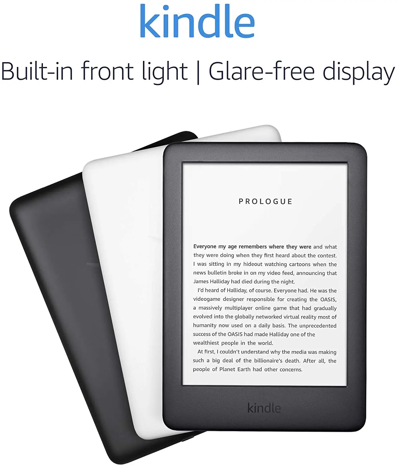 Novo kindle black 2019 recondicionado, versão com luz frontal embutida ...