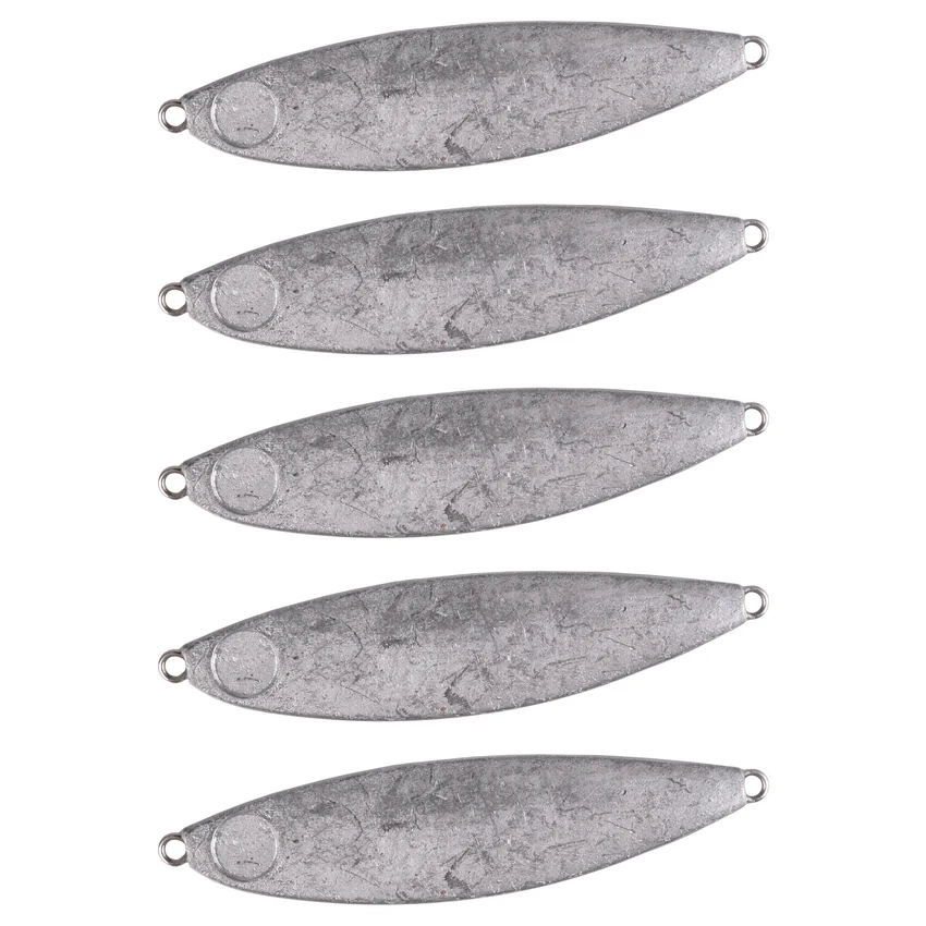 20pcs Unpainted Metal Jigs Lures 7g 10g 15g 20g 30g Slow Jigs Blank ...