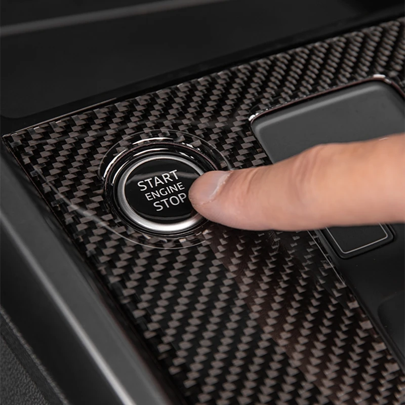 BENSOI Carbon Fiber Center Console Gear Shift Panel