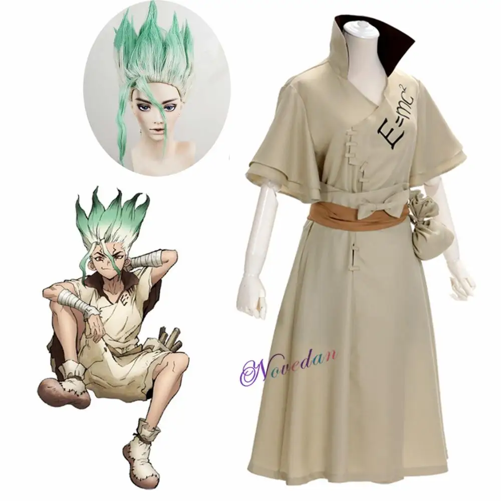 Disfraz-de-Cosplay-de-Anime-Senku-Ishigami-para-hombres-adultos ...