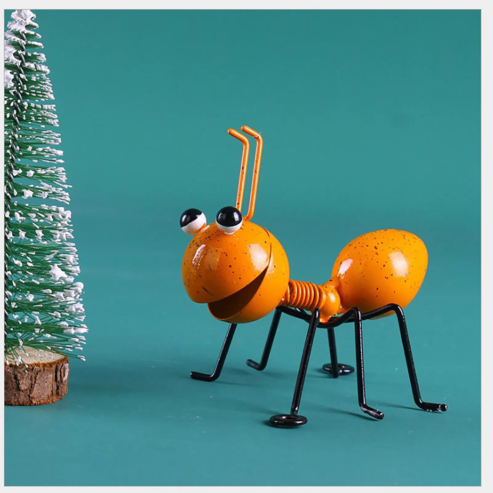 4PCS Garden Art Metal Ant Ornament Insect For Hanging Wall Art Lawn ...
