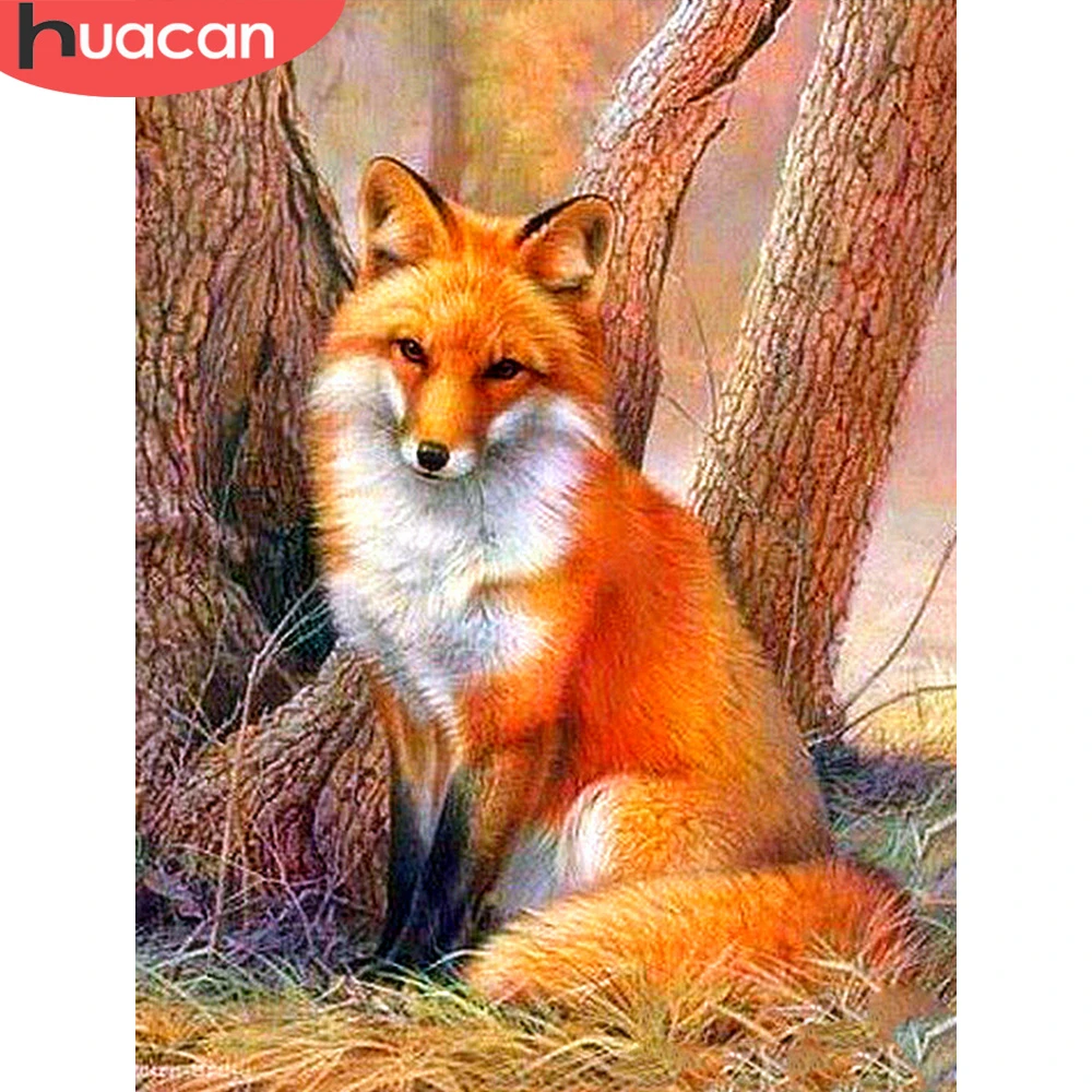 Fox Diamond Embroidery | Fox Diamond Paintings | Diamond Art Painting ...
