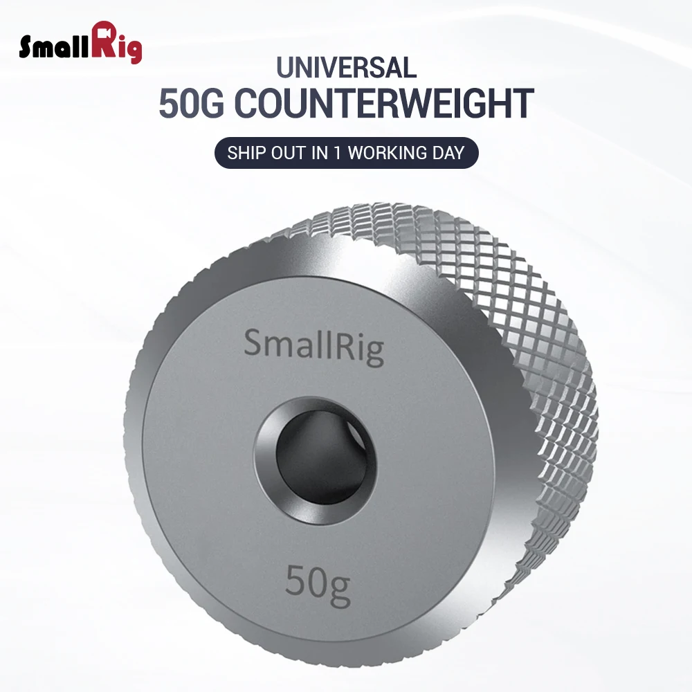 SmallRig Removable Counterweight (100g) Balancing Moment for DJI Ronin ...