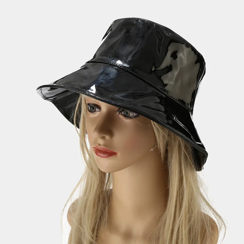 New Adult Women Solid Color Simple Wide Brimmed Fisherman Hat Couple ...