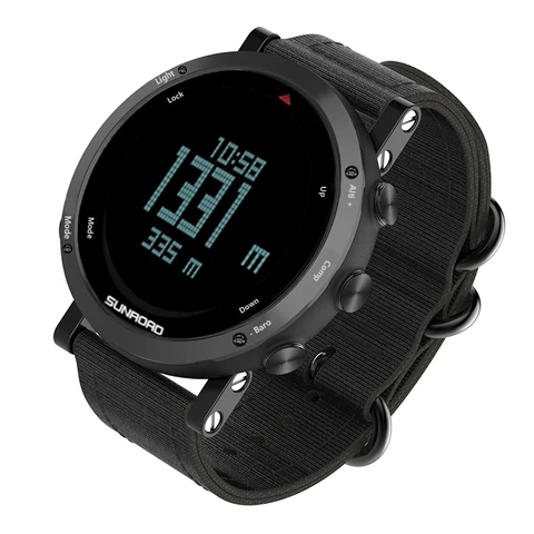 Sunroad scuba dive computer sports watch with pedometer altimeter ...