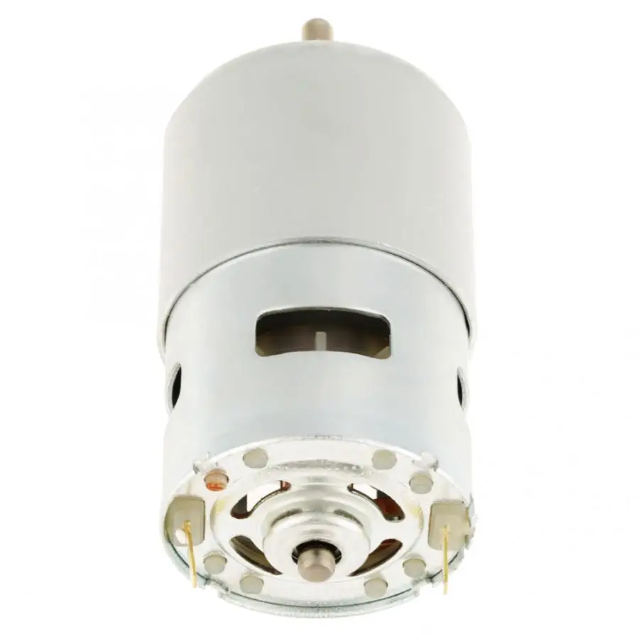 795 DC Motor 12V 60W 12000RPM High Speed Double Ball Bearing Mini ...
