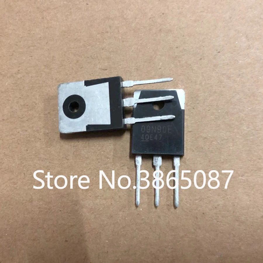 TRANSISTOR MOSFET de potencia 09N90E FMH09N90E o 09N90G de TO 3P, tubo ...