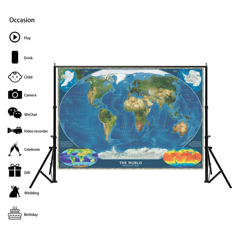 Mapa-de-temperatura-de-superf-cie-150x100cm-n-o-tecido-spray-mapa-do ...