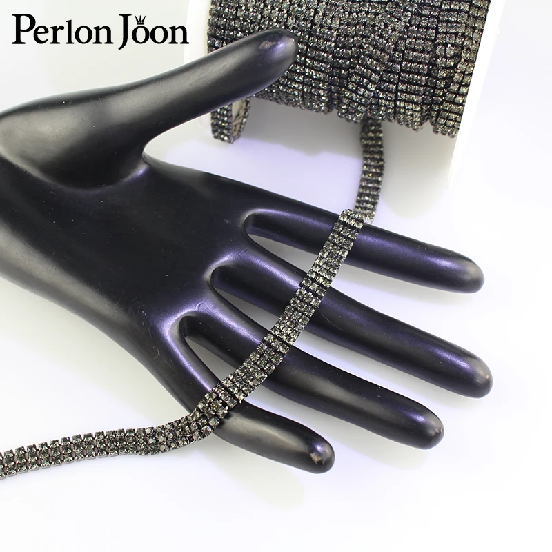 1 ярд, 3 ряда, разноцветные стразы, отделка, покрытие, кристальная ...