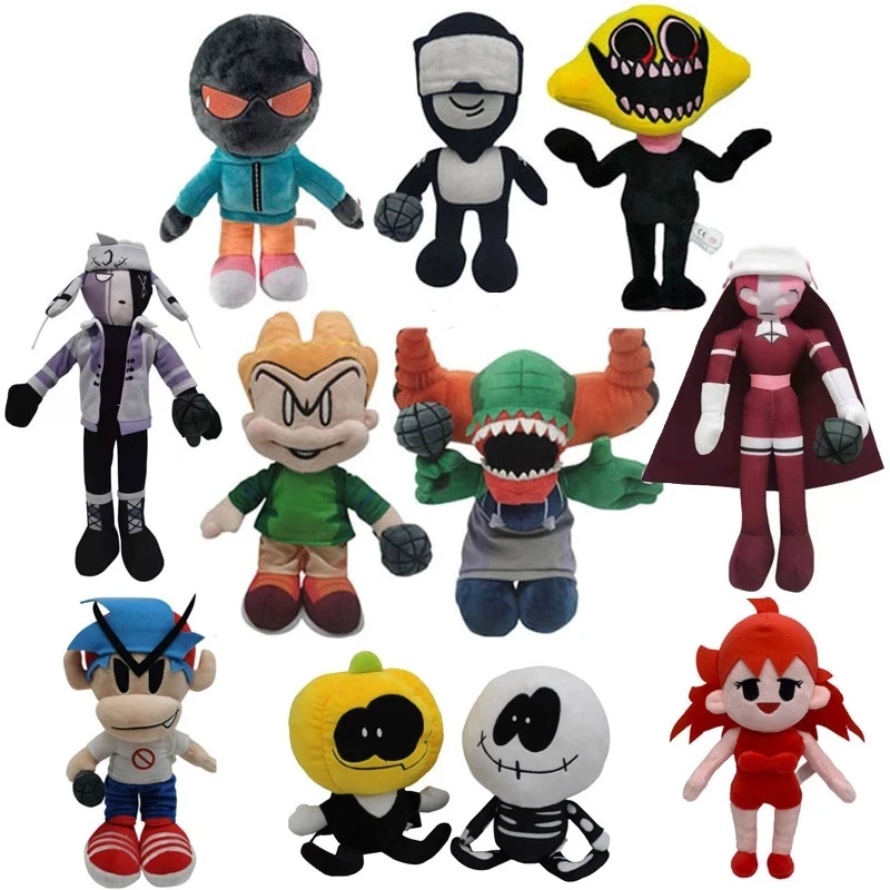 Generic Hot Game Friday Night Funkin Plush Toys Cute Anime Spooky Month ...