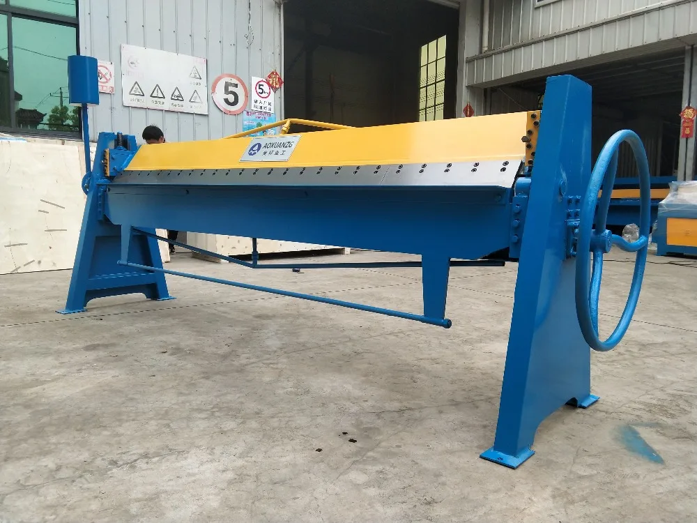 Easy operation QS-1.5*2500 hvac metal steel sheet square duct edge ...