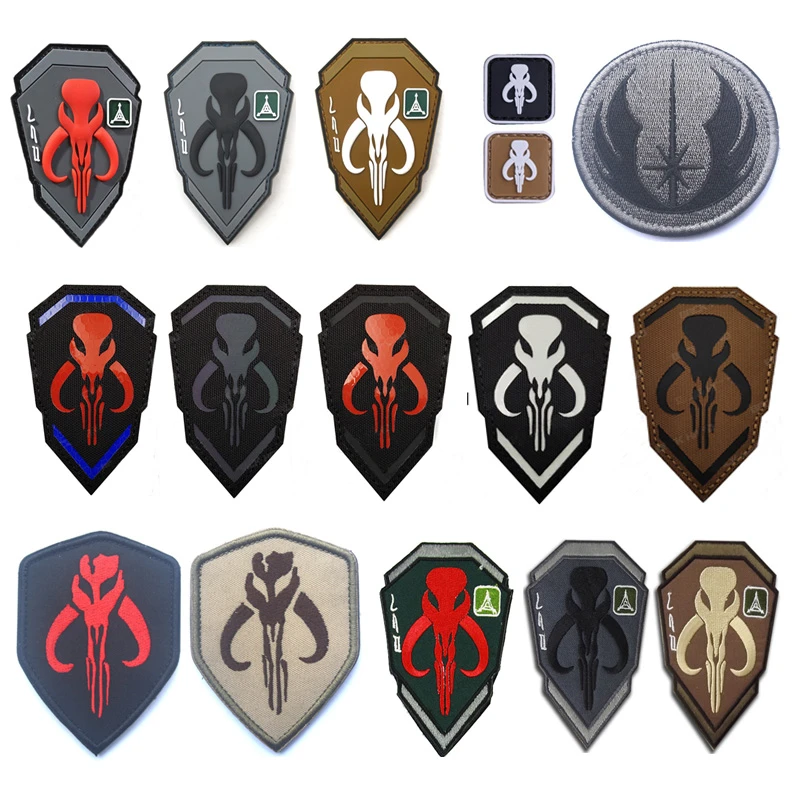 Hunters Patches Armband | Bounty Hunter Badge | Luminous Patches - 3d ...