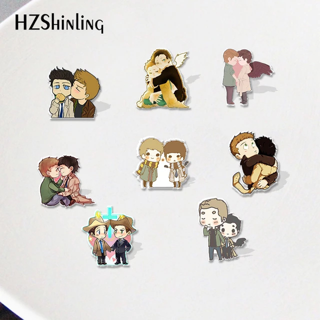 Destiel Chibi Drawings