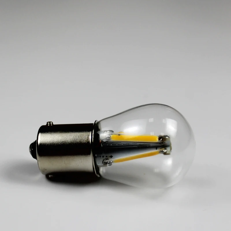 BA15S BA15C LED Filament Bulb socket 1156 1157 Brake Lights COB Car ...