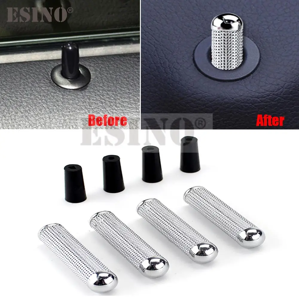 4-x-Car-Bolts-Zinc-Alloy-Universal-Interior-Security-Door-Lock-Pins ...
