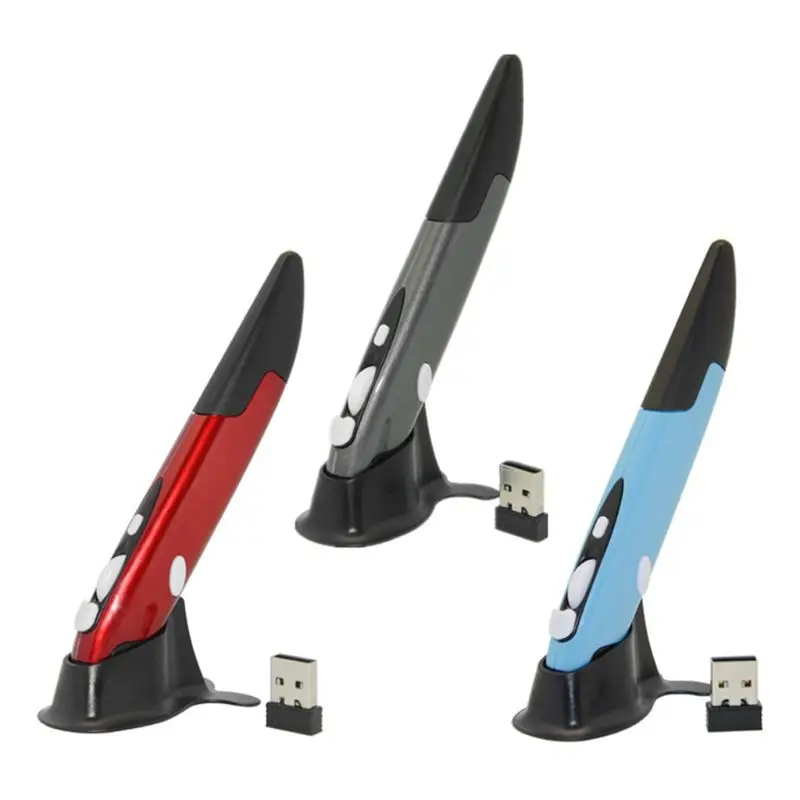 2.4g Wireless Computer Stylus Mouse Pen Creative Vertical Tablet Pc ...