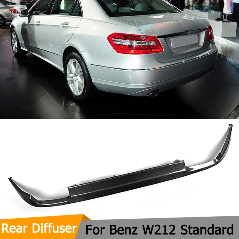Car Rear Bumper Diffuser Lip Spoiler For Mercedes Benz W212 Standard ...