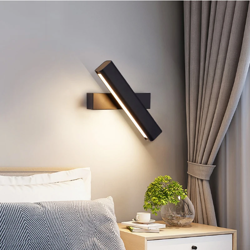 Nordic-Modern-Bedside-Wall-Lamps-Rotatable-Bedroom-Lamps-Stairs-Aisle ...