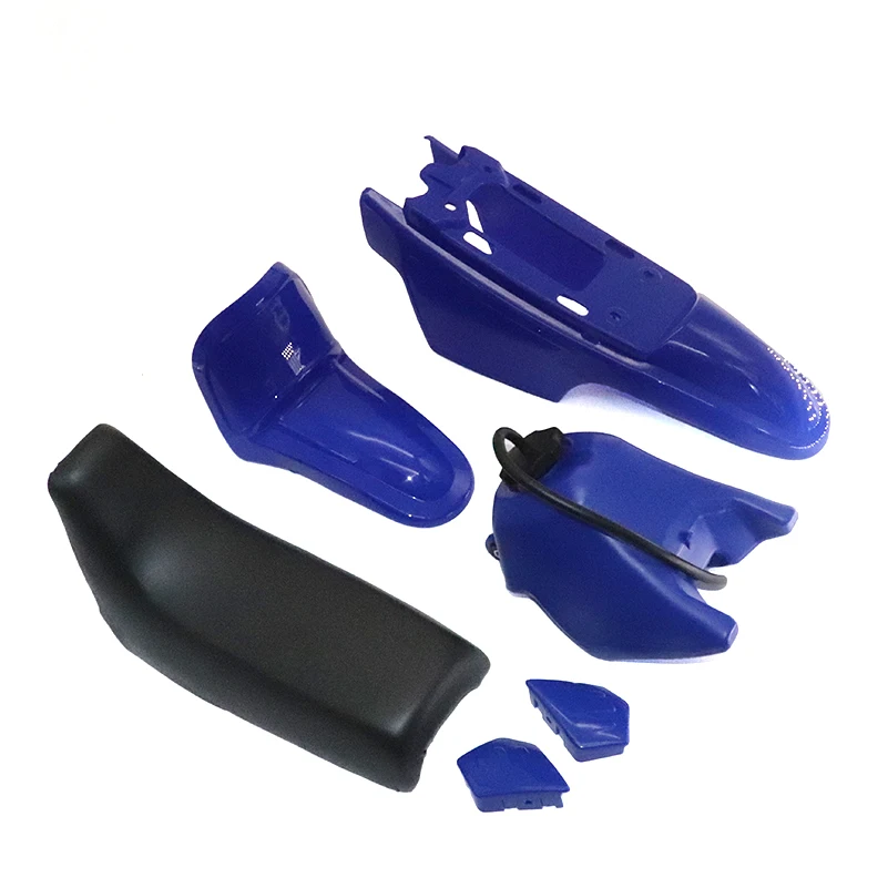 Motorcycle Plastic Front Rear Kit Body Fender Cover Set Shell Mudguards ...