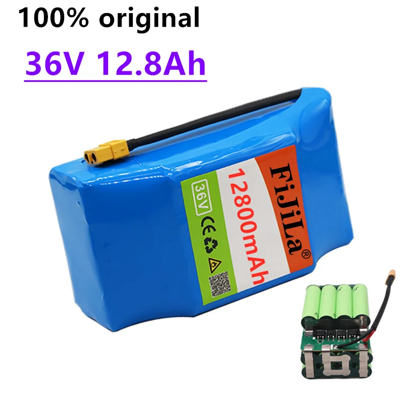 36V Li ion battery 10s2p 36v battery 12800mAh battery pack 42V 12800mah ...