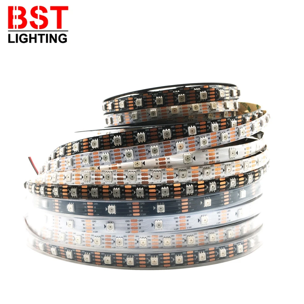 DC12V WS2815 (WS2812B/WS2813 Updated) RGB LED Pixels Strip Light ...