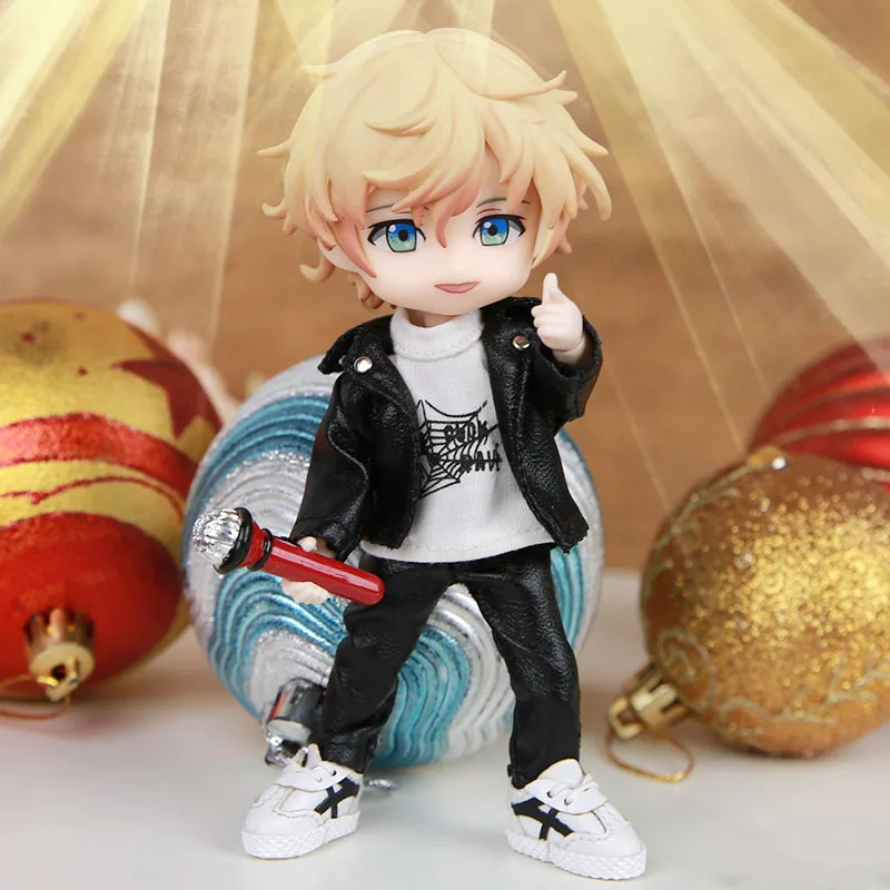 1 шт. Obitsu11 OB11 GSC 1/12BJD кукла милая Одежда для кукол мини кукла одежда мотоциклетная ...