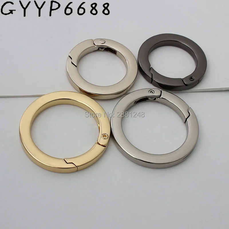 10-30pcs-4-colors-square-Spring-ring-Hardware-Accessories-Banding-chain ...