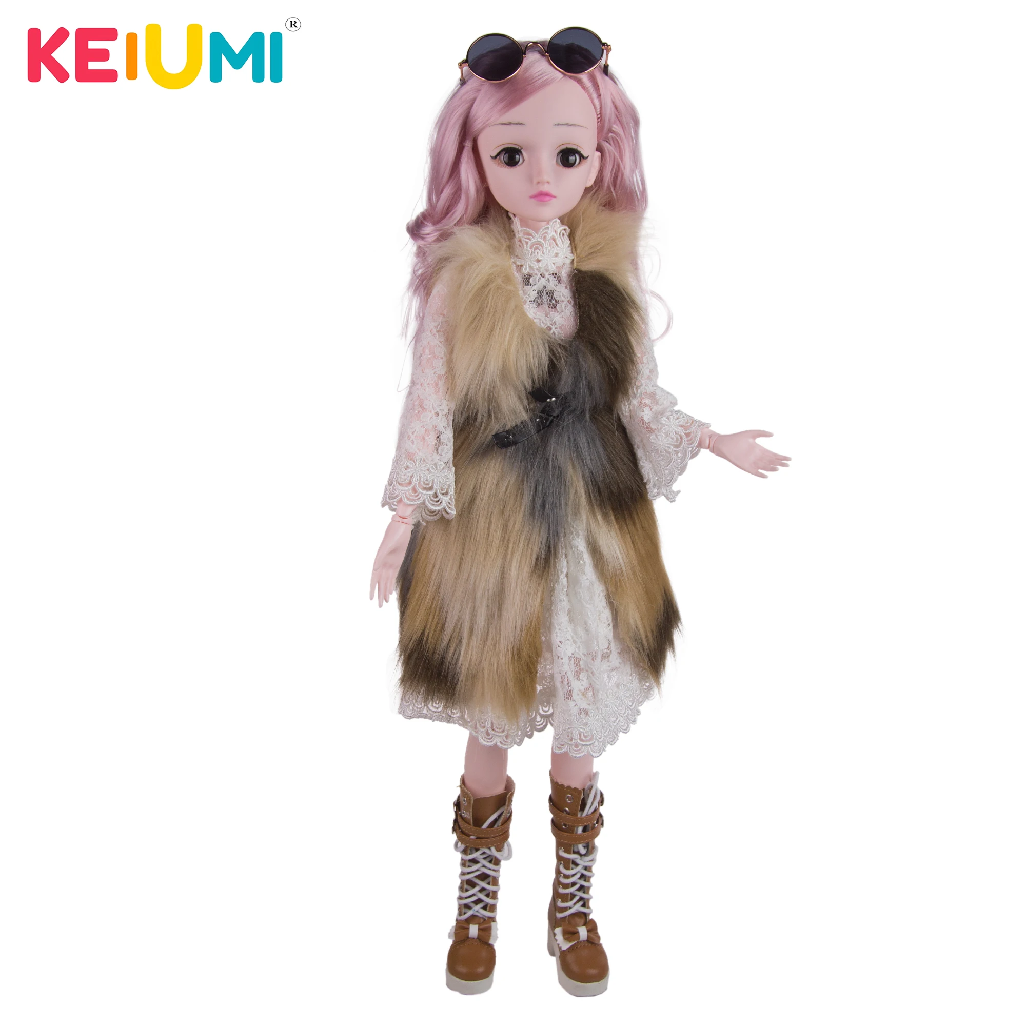 60cm 실물 같은 패션 Bjd 인형 대형 오리지널 수제 Fatancy 공주 1/3 Bjd 인형 볼 관절 인형 키즈 Xmas GiftG|인형| - AliExpress