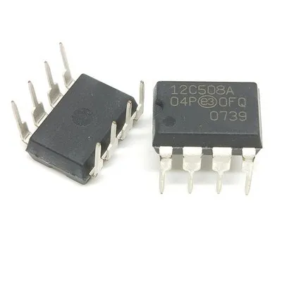 2PCS 12C508A 12C508A 04/P DIP8 PIC12C508A 04I/P PIC12C508A 04/P 12C508 ...