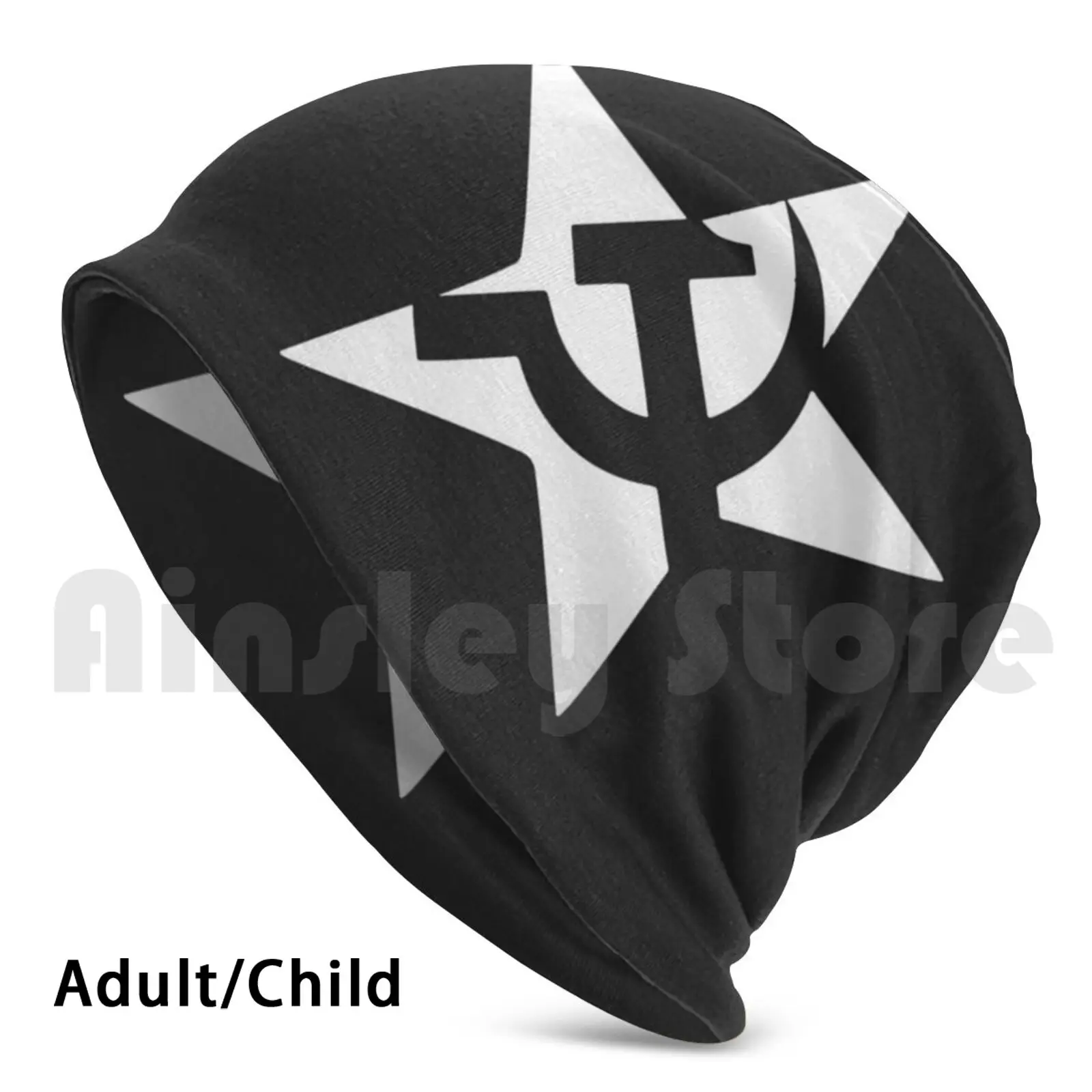 Communist Star Black And White