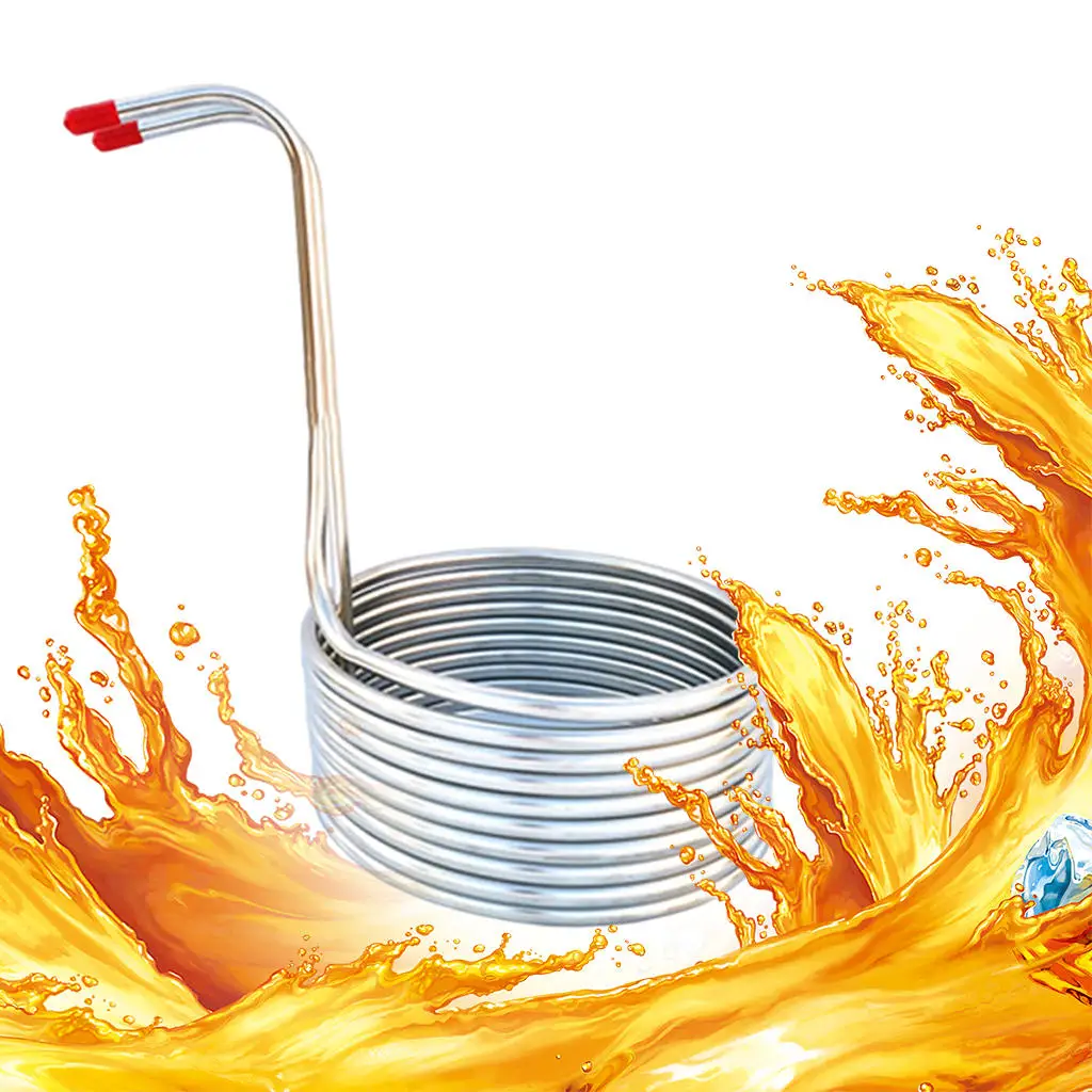 Beer-Cooling-Coil-Brewing-Hydro-Chiller-Wine-Making-Machine-Bar-Wort ...