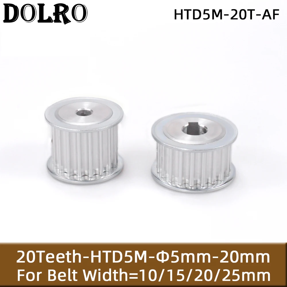 HTD 5M 20T Timing Pulley 20Teeth 5M-20T 16mm/21mm Width Toothed Belt ...