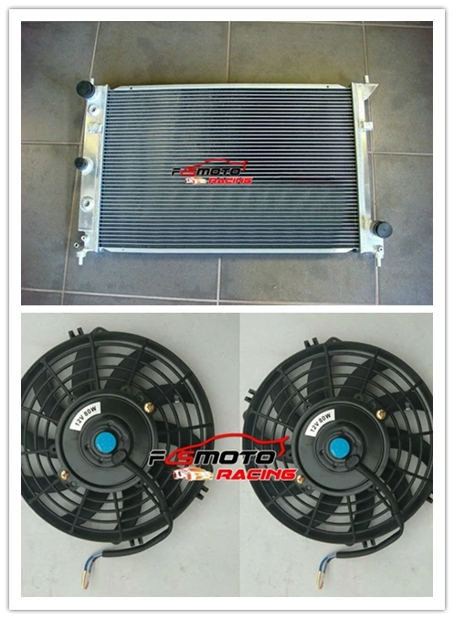 Radiador de aluminio + ventilador de refrigeración para Ford Probe ST ...